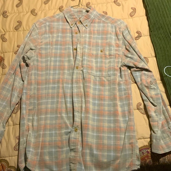 Basic Options | Shirts | Mens Basic Options Plaid Corduroy Shirt M ...